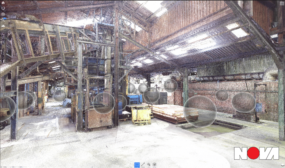 3D Laser Scanning - Plant Layout - Nova